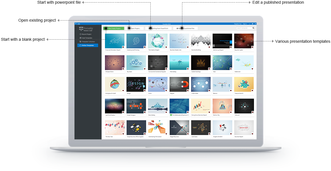 How To Create An Online Presentation With Focusky Focusky